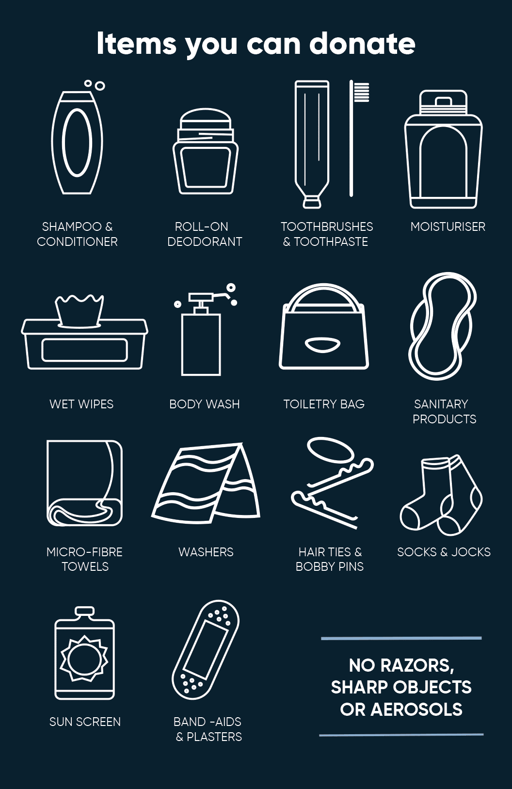 Toiletries Wrapping event - Property Industry Foundation